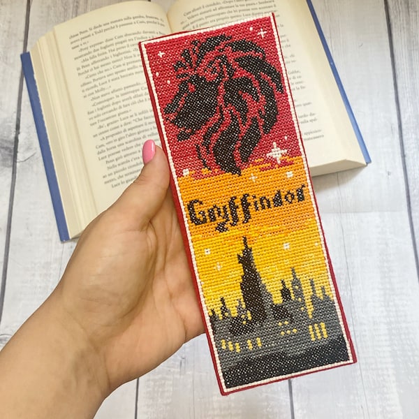 Gryffindore Bookmark - Etsy