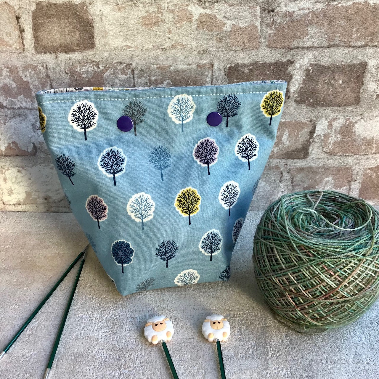 Sheep Yarn Tub, Yarn Keeper, Yarn Bowl, Sock Yarn Holder, Sheep Needle ...