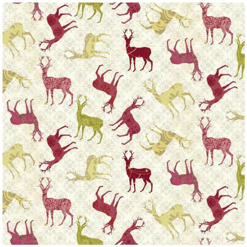 Stag Fabric - Etsy
