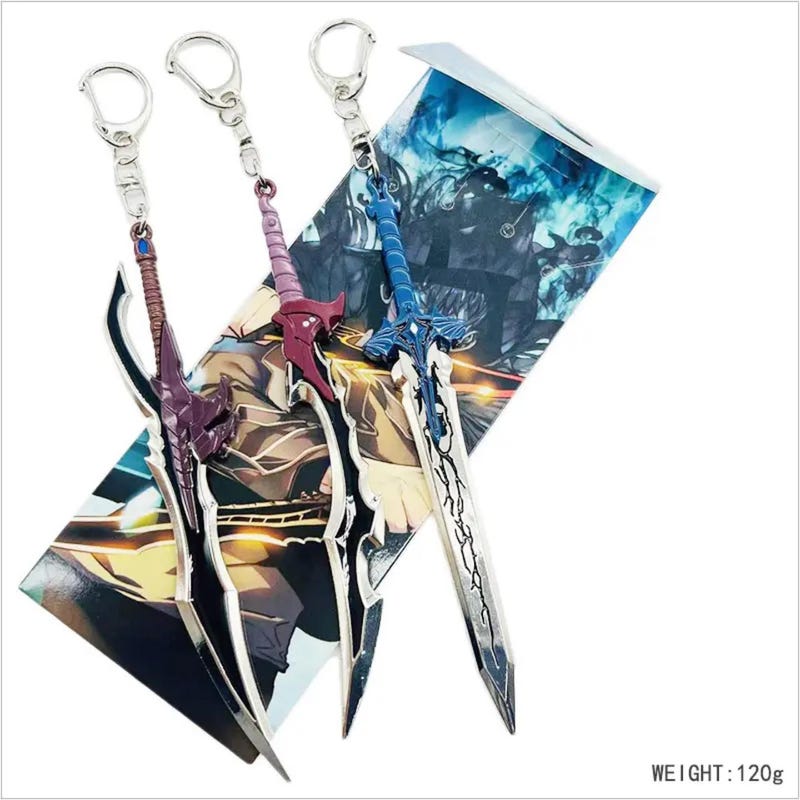Metal Keychain Sword - Etsy