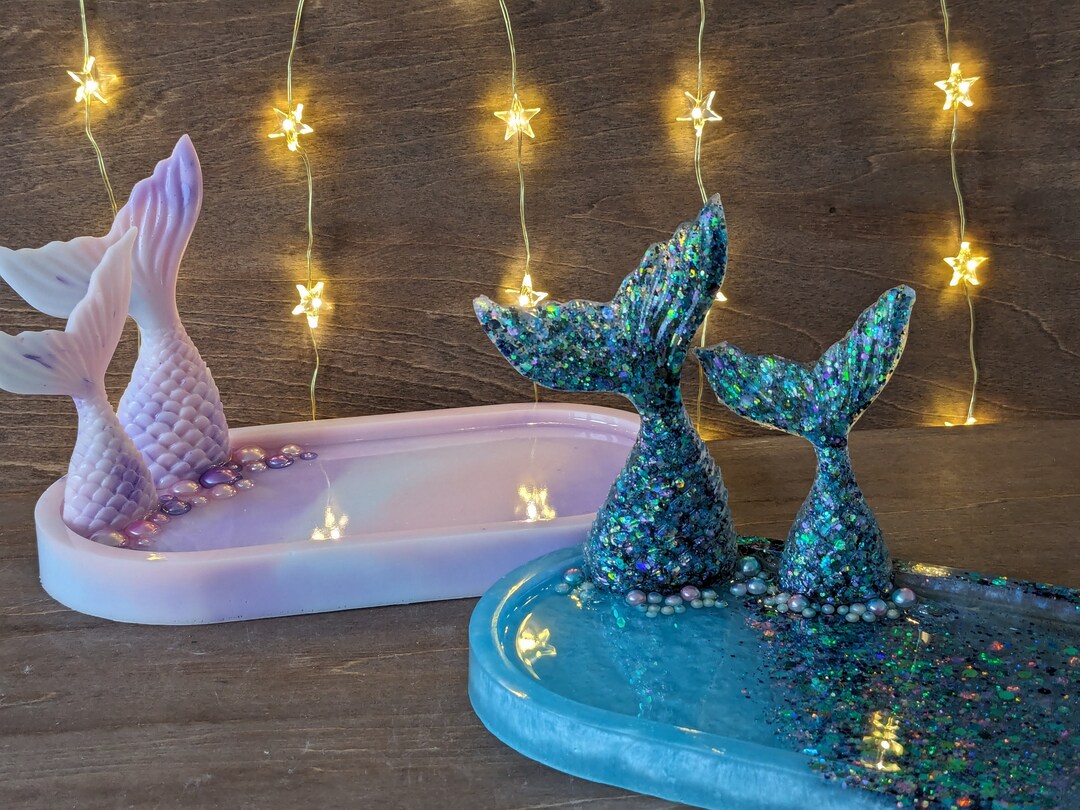 Mermaid Vanity Organiser - Etsy