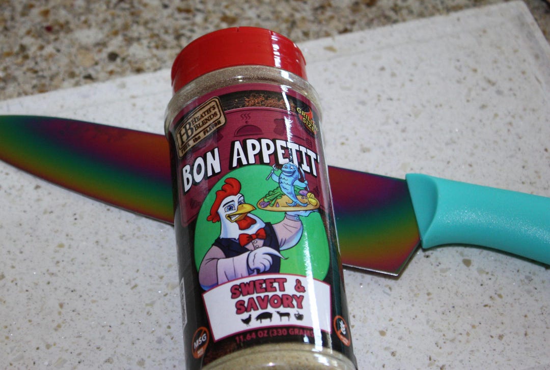 Heath's Blends Bon Appetit' Seasoning 12 Fl Oz Bottle - Etsy
