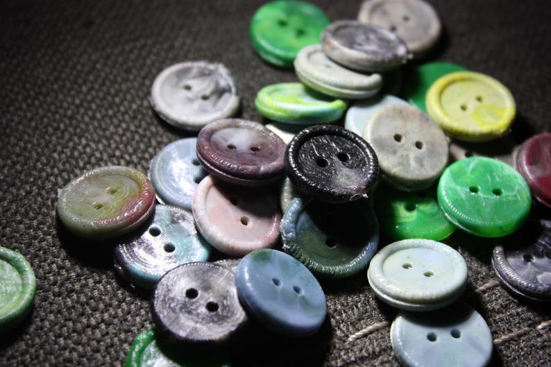 3/4-inch 22 Mm Recycled Plastic Buttons 30 Count Utah Made - Etsy