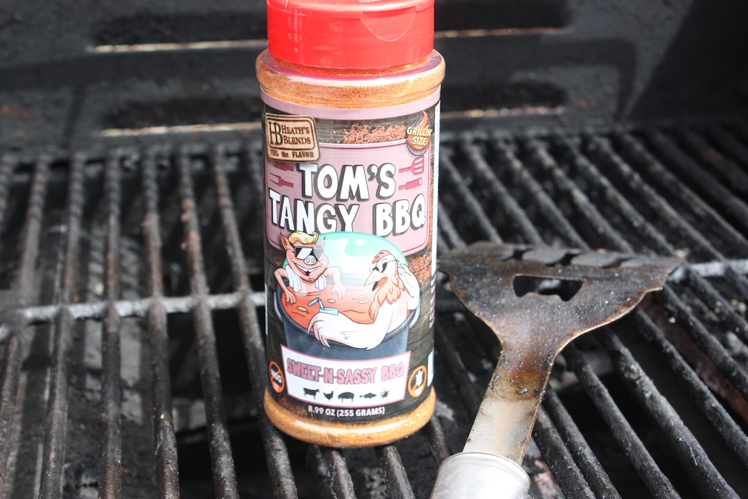 Heath's Blends Tom's Tangy BBQ Seasoning 12 Fl Oz Bottle - Etsy