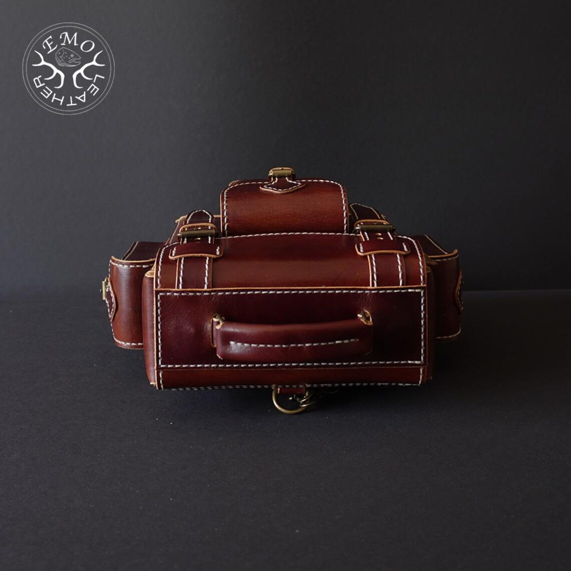 Leather Field Backpack Pattern: DIY Rustic Bag With Video (PDF) - Etsy