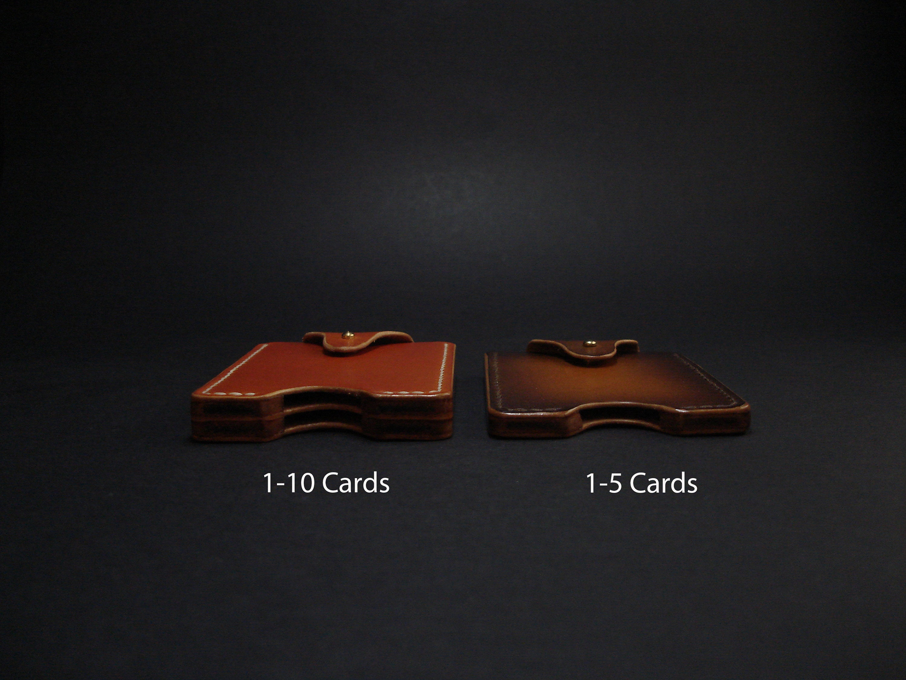 DIY Vertical Leather Card Holder Pattern With Quick Access (PDF) - Etsy