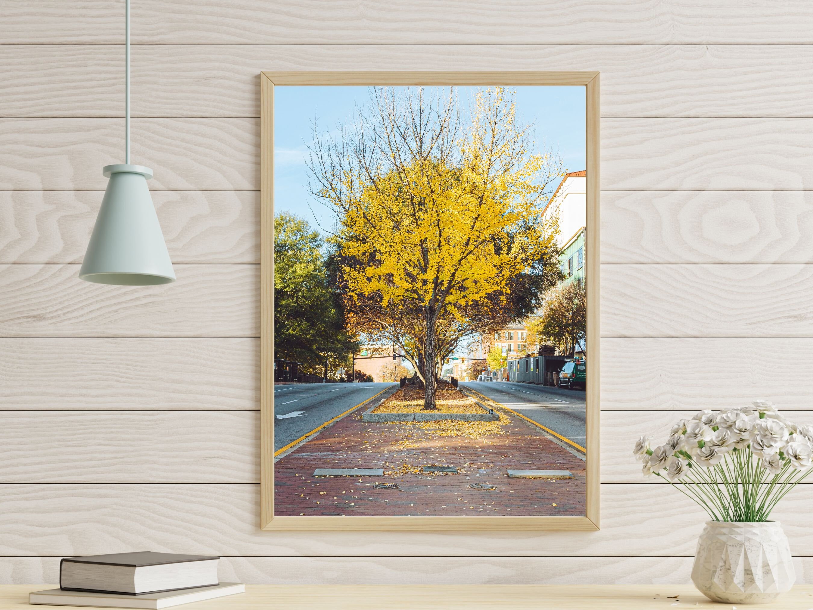 Athens Georgia Ginkgo Tree Printable Wall Art Downtown Athens Ga Photo ...