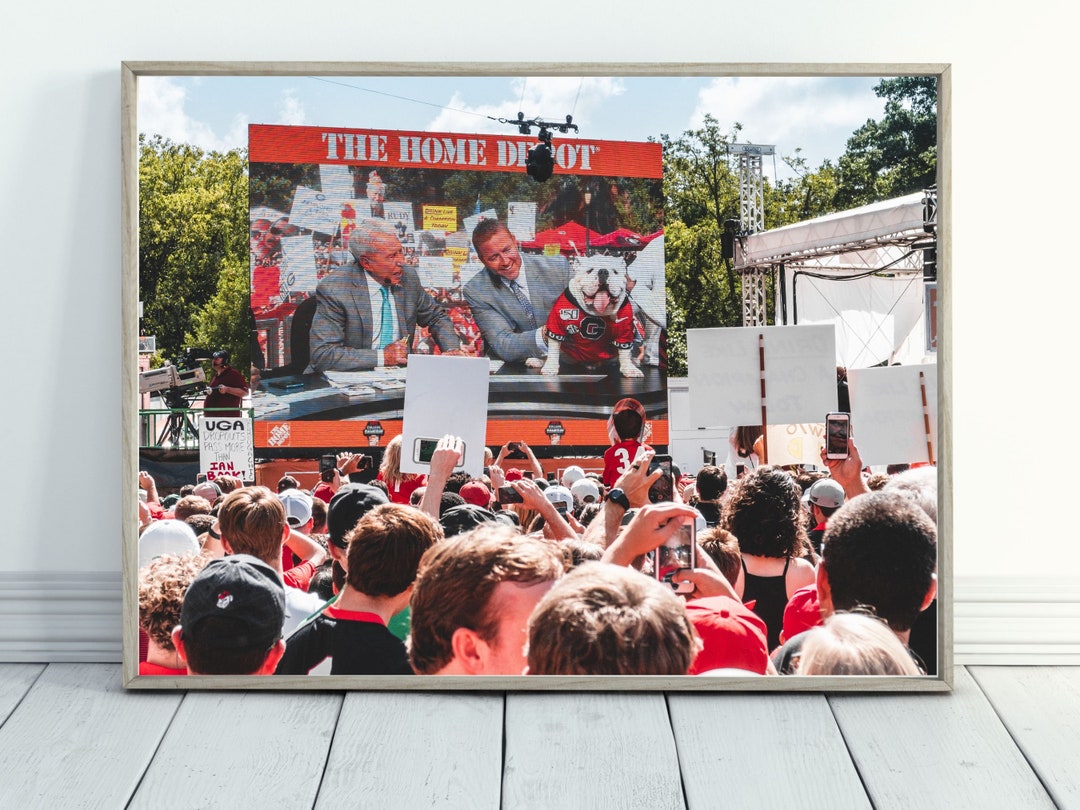Uga ESPN Photo Print Georgia Bulldogs ESPN College Gameday Digital ...