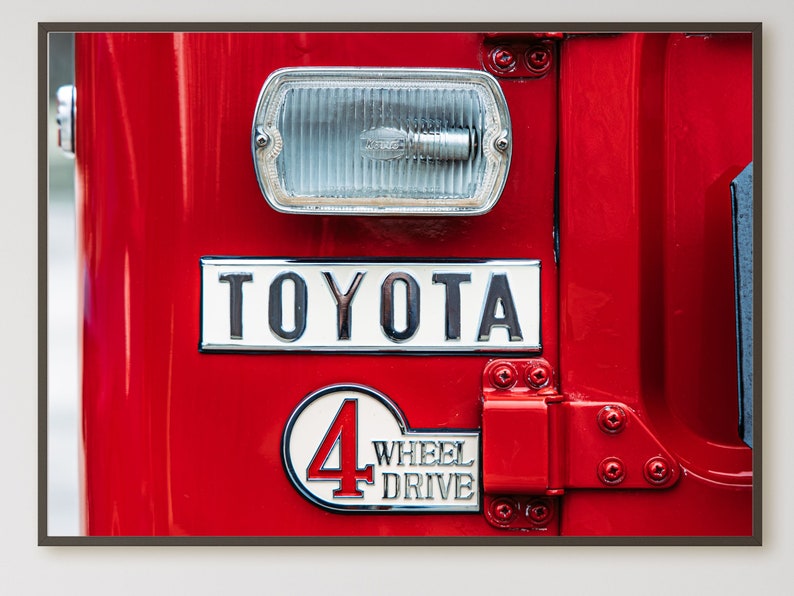 1973 Toyota Land Cruiser Digital Photo Download Vintage FJ40 Land ...