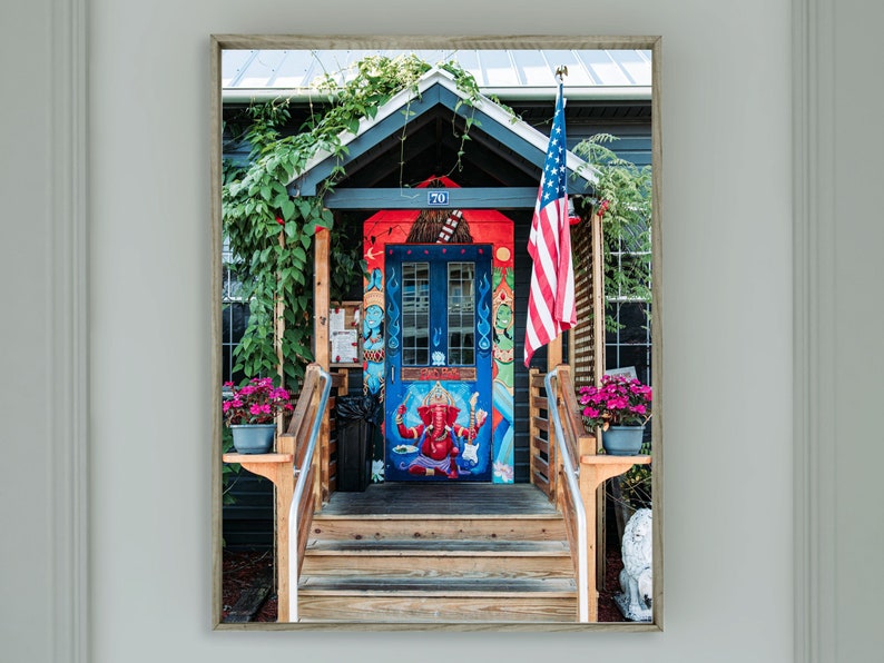 The Red Bar Photo Grayton Beach Printable Wall Art 30A Airbnb - Etsy