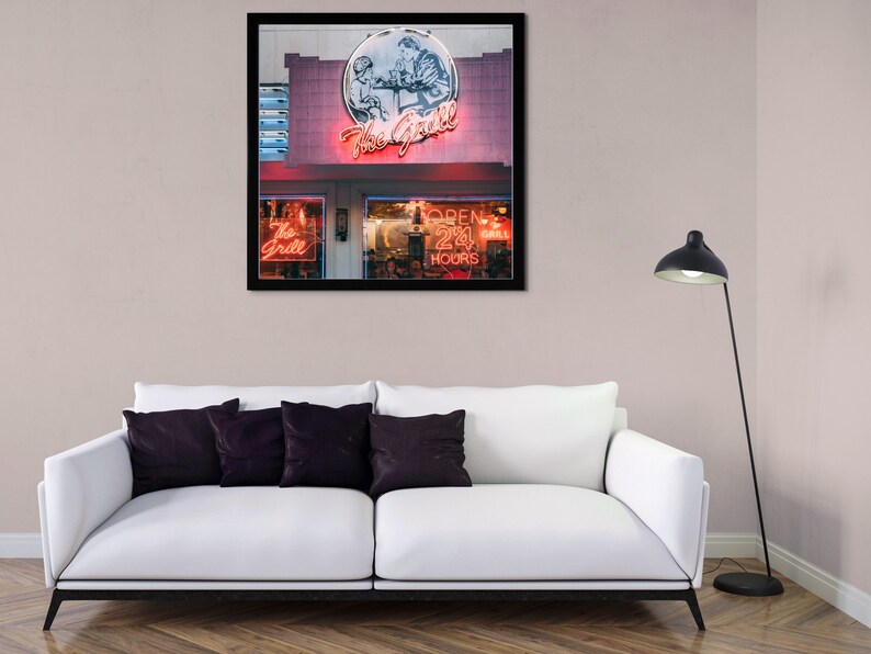 The Grill Athens GA Photo Print: Downtown Diner Wall Art (digital ...