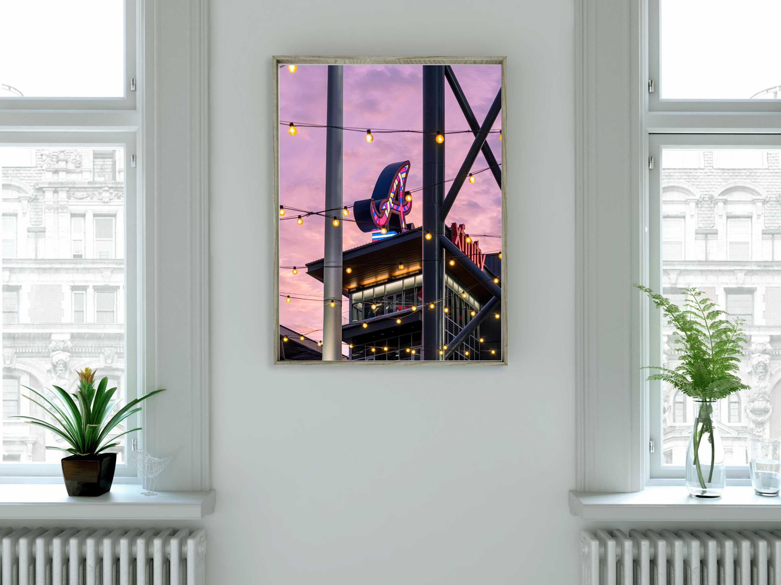 Truist Park Sunset Photo: Atlanta Braves Home Decor (digital Download ...
