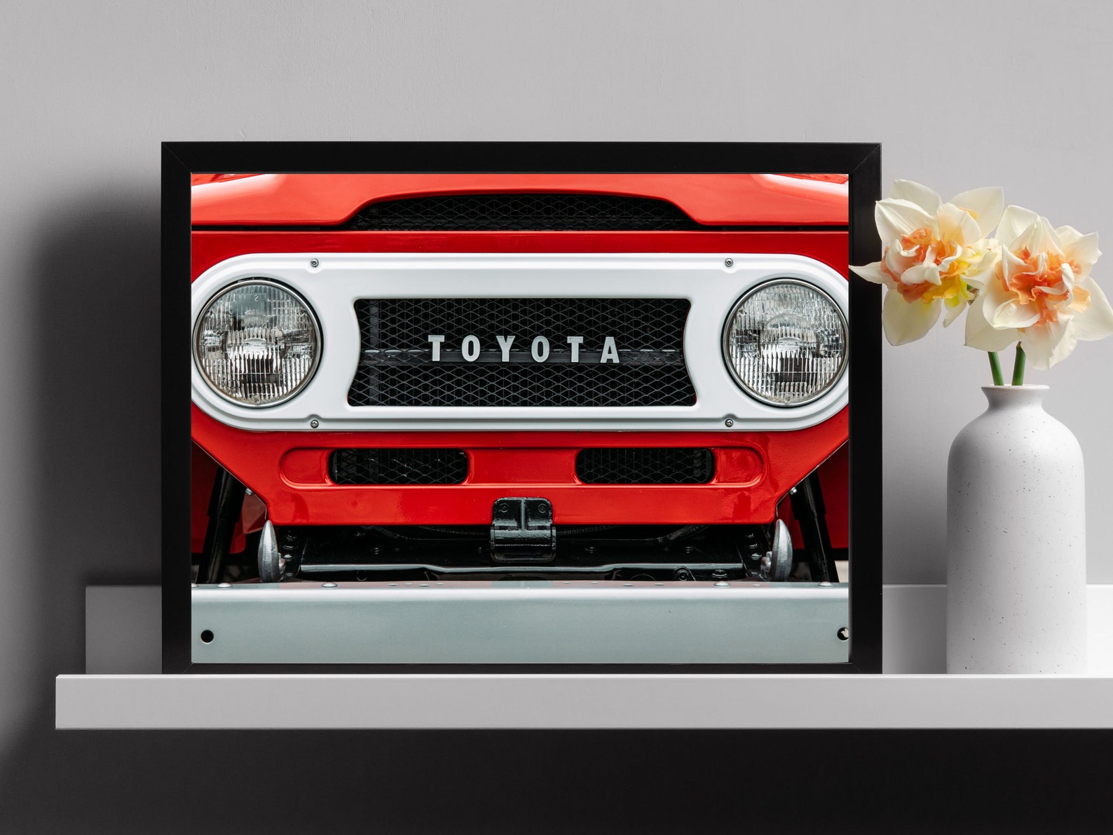 Vintage Toyota Front Badge Digital Photo Download 1973 Land Cruiser ...