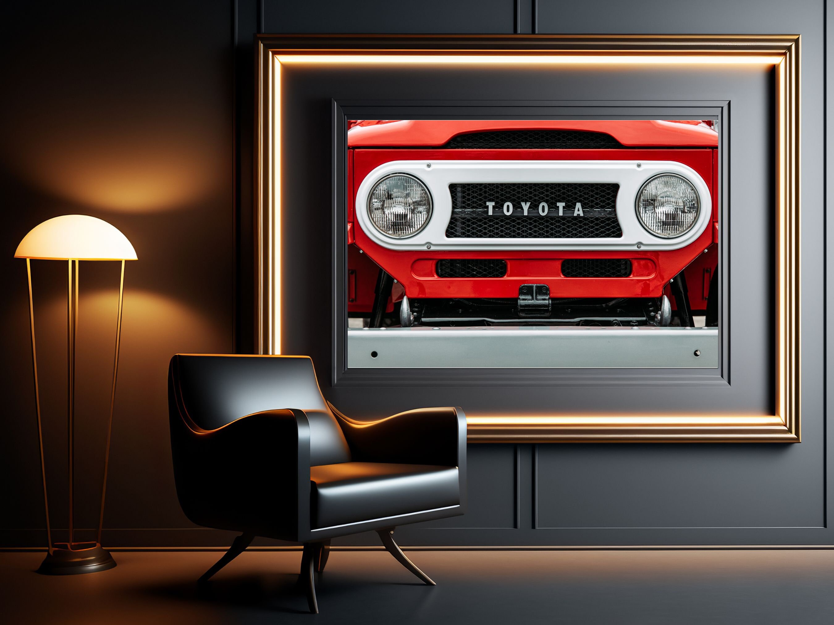 Vintage Toyota Front Badge Digital Photo Download 1973 Land Cruiser ...