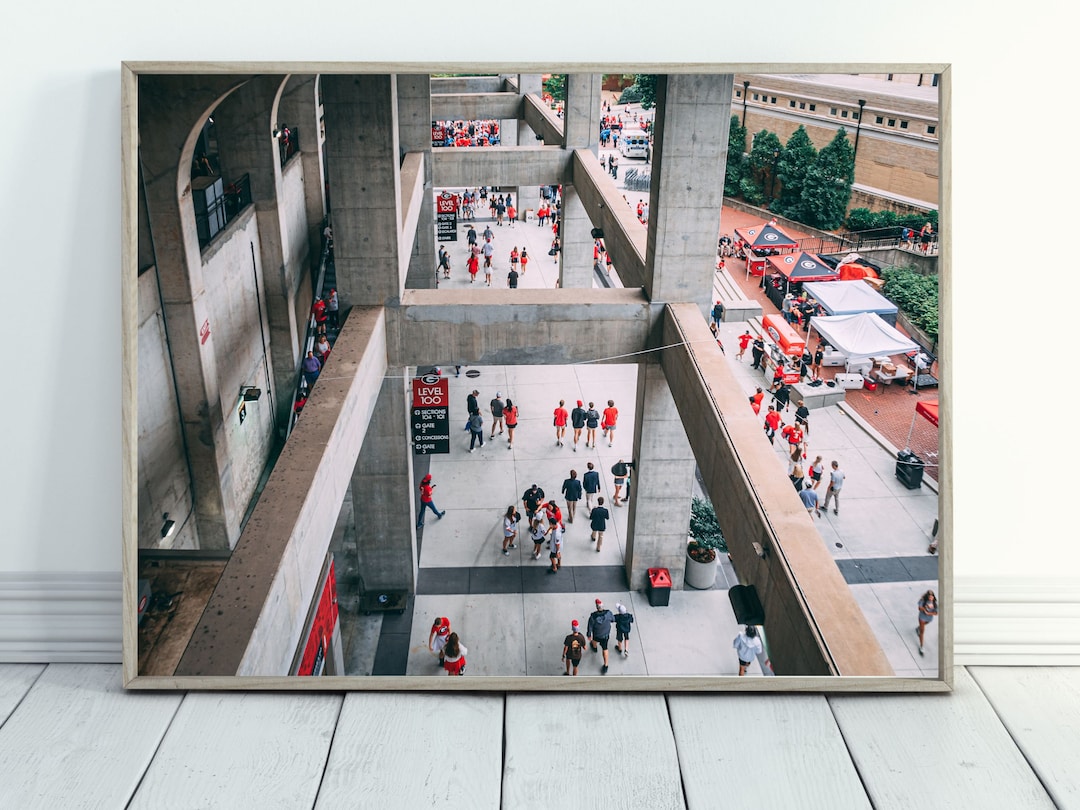 Sanford Stadium Photo Print: UGA Football, Athens GA (digital Download ...