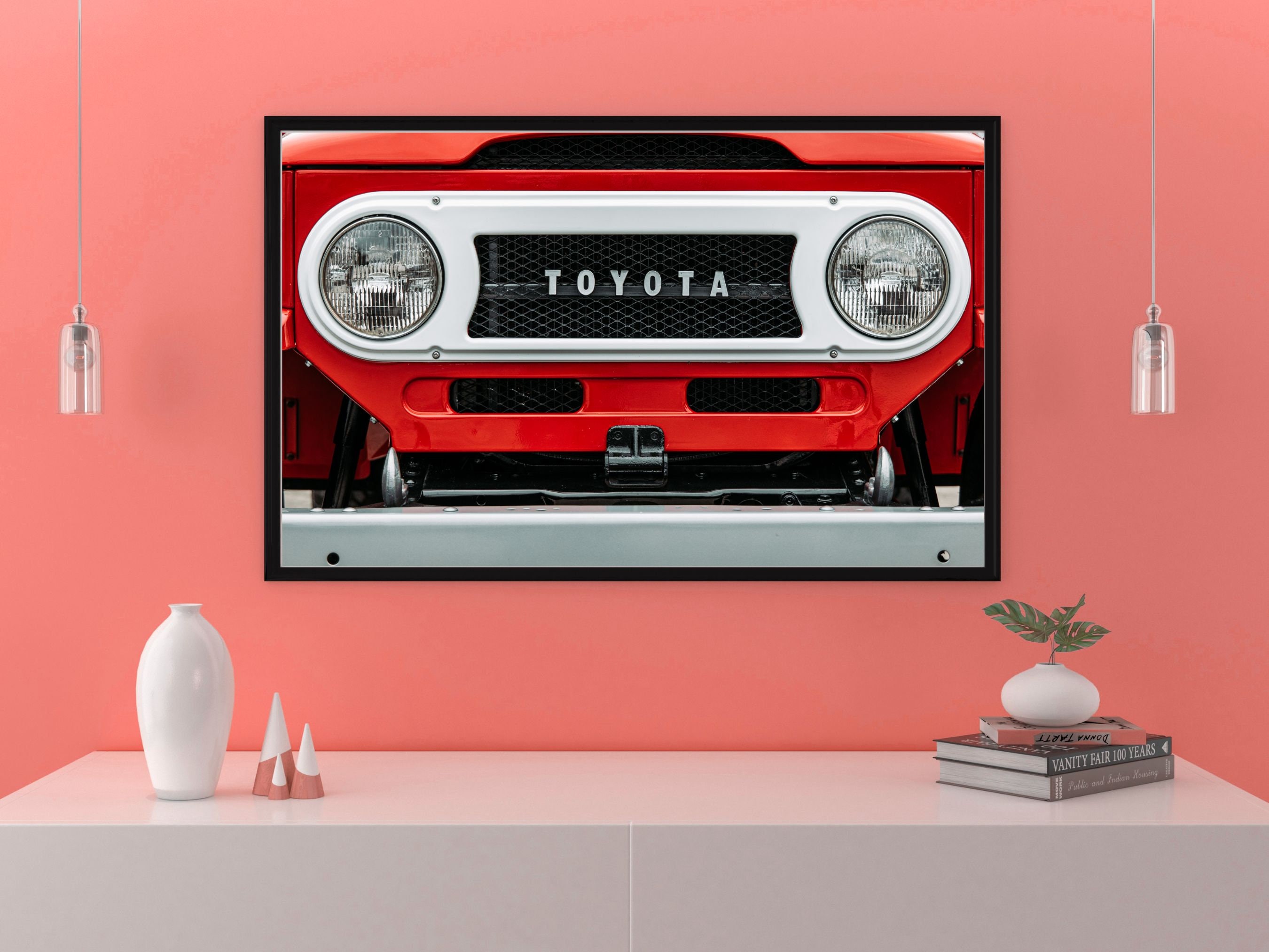 Vintage Toyota Front Badge Digital Photo Download 1973 Land Cruiser ...