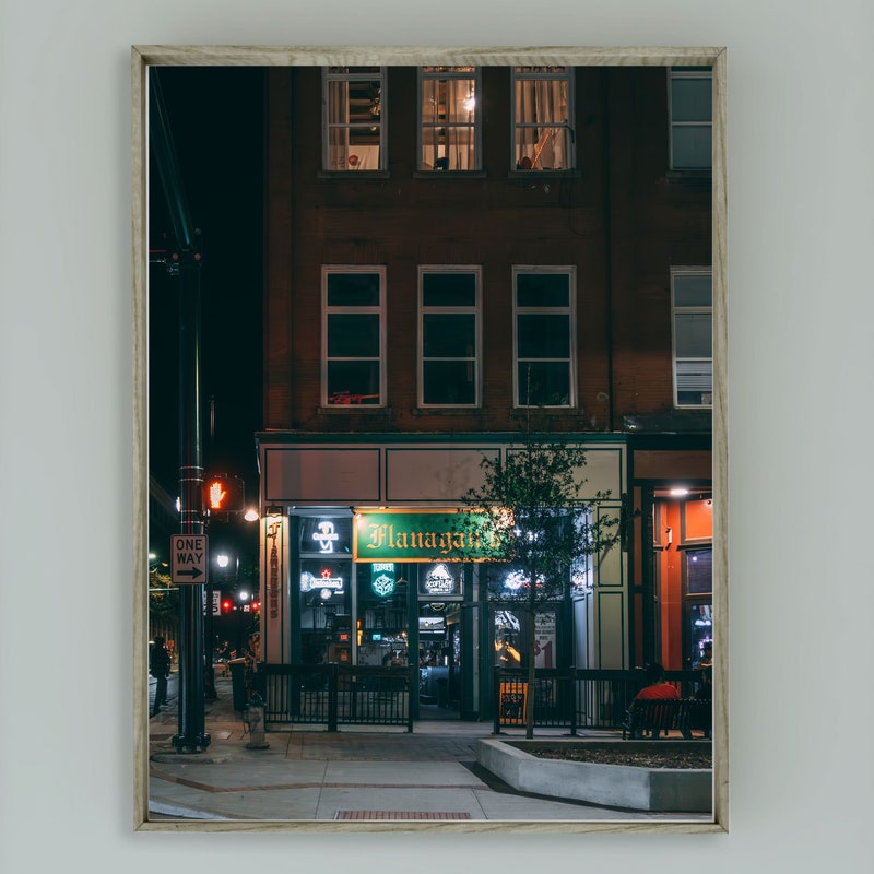 Pubs of Athens Print - Etsy