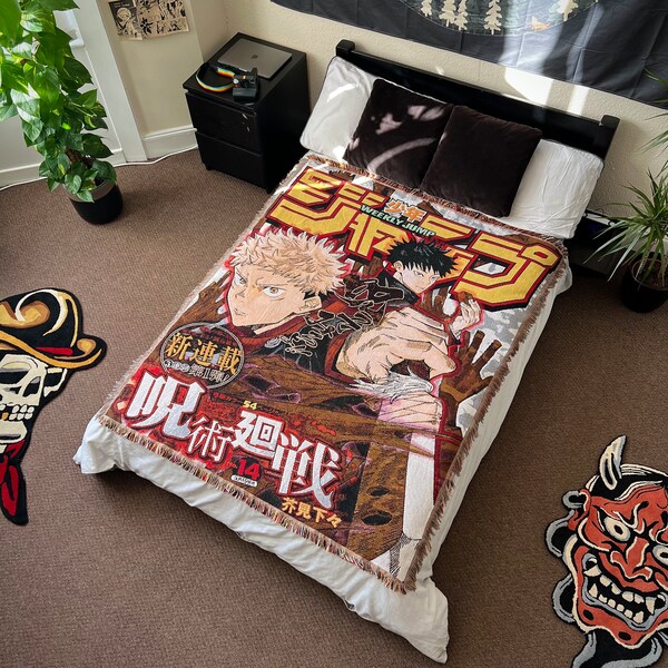 Anime Tapestry - Etsy