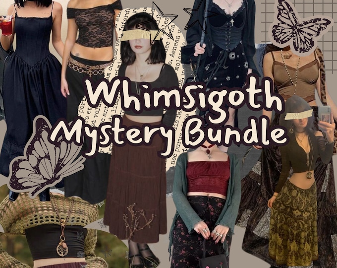 Whimsigothic Curated Thrifted Clothing Bundle - Etsy