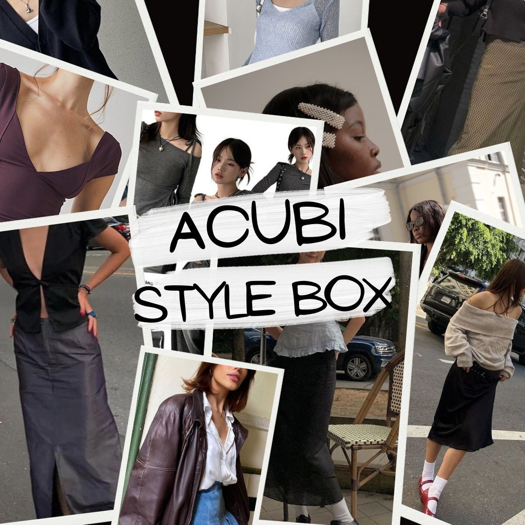 Mystery Custom Style Bundle Thrift Bundle Clothing Y2k Coquette Acubi Style Box Fairycore ...