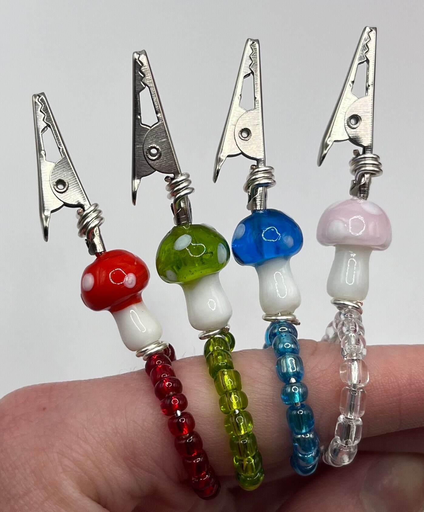 Mushroom Ring Card Clip ATM Card Clip Debit Card Clip Helper for Long ...