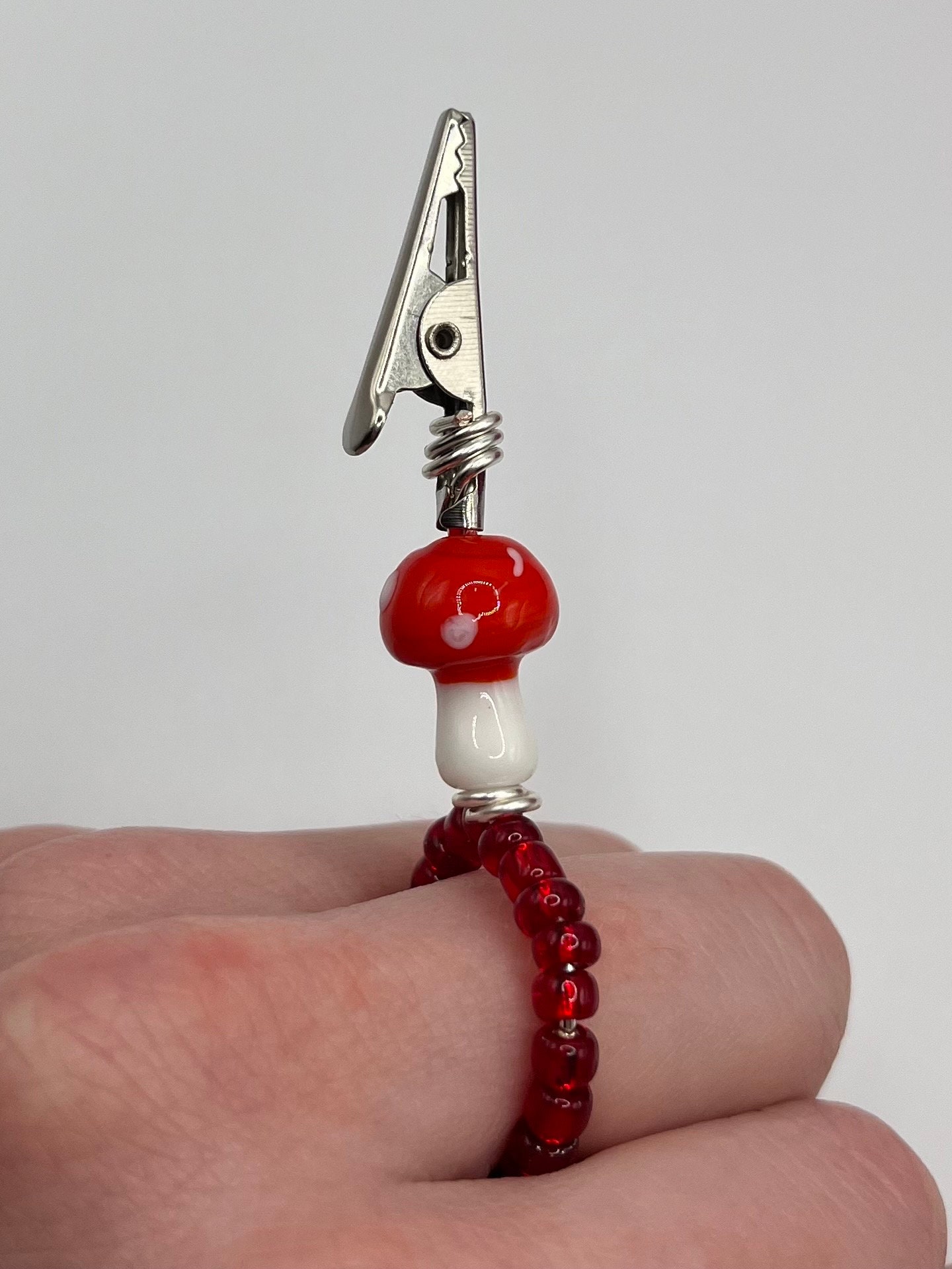 Mushroom Ring Card Clip ATM Card Clip Debit Card Clip Helper for Long ...