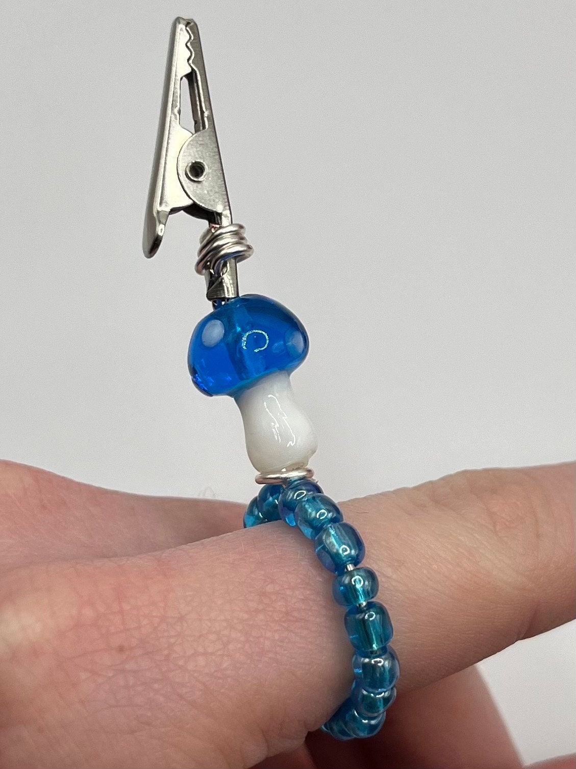 Mushroom Ring Card Clip ATM Card Clip Debit Card Clip Helper for Long ...