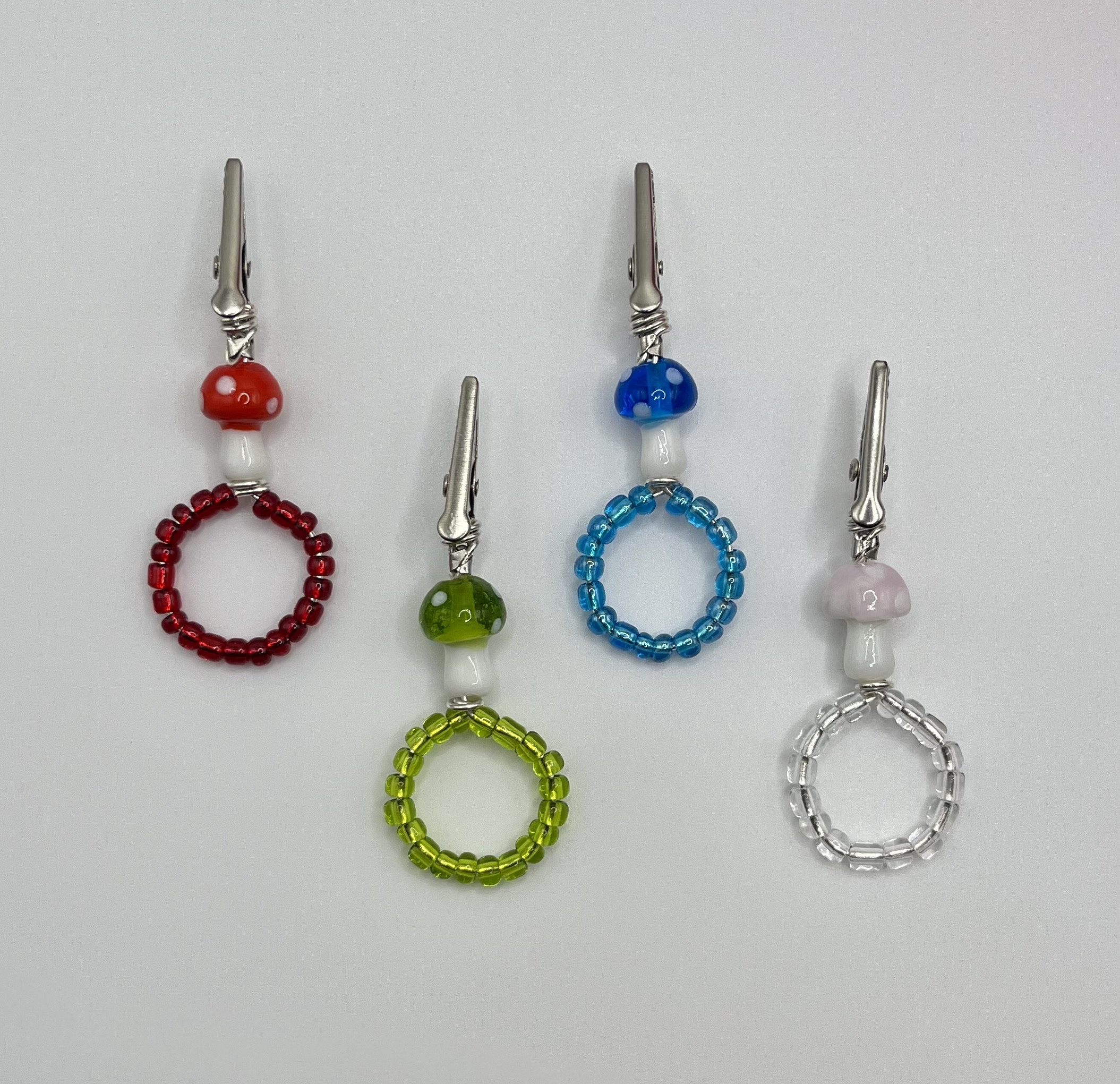 Mushroom Ring Card Clip ATM Card Clip Debit Card Clip Helper for Long ...