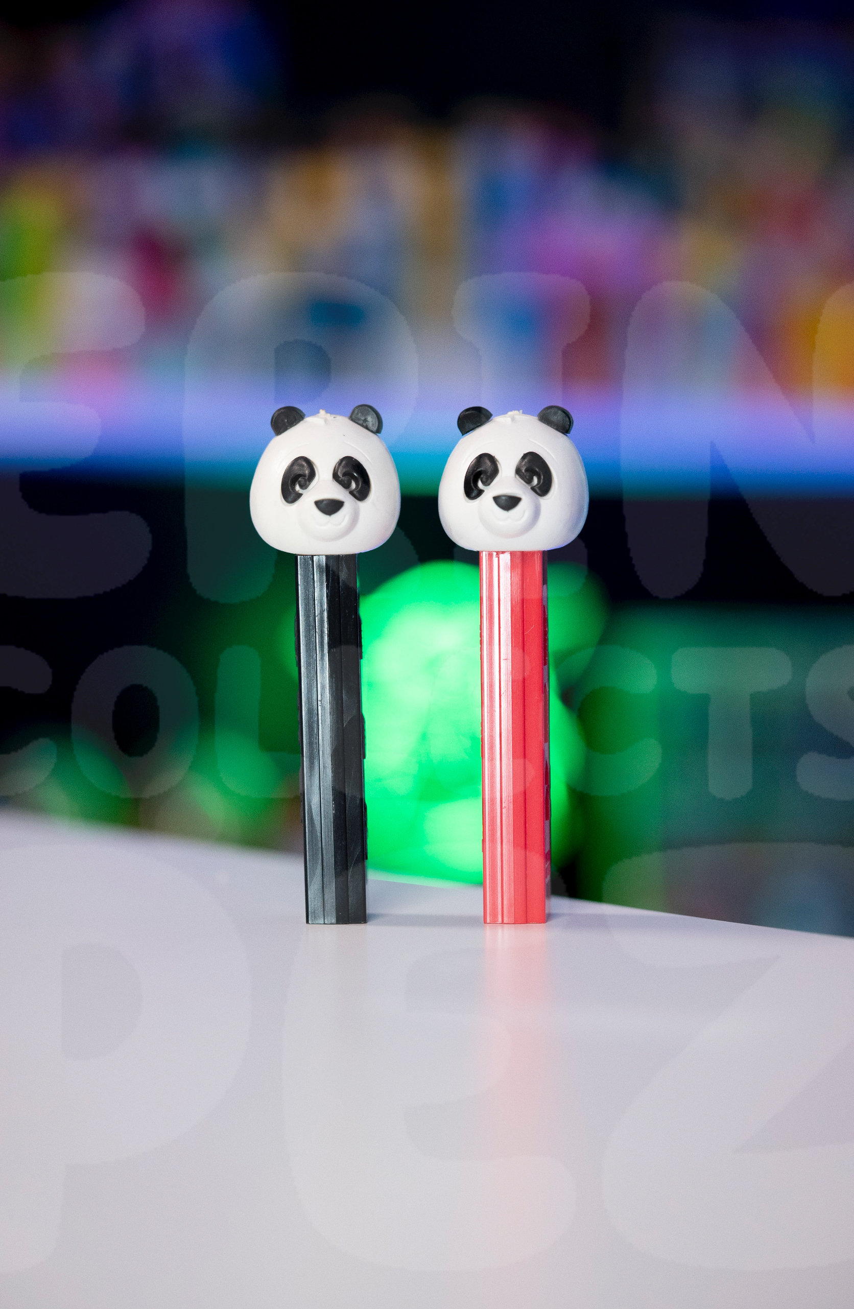 Two Panda PEZ Original Limited Edition Print - Etsy