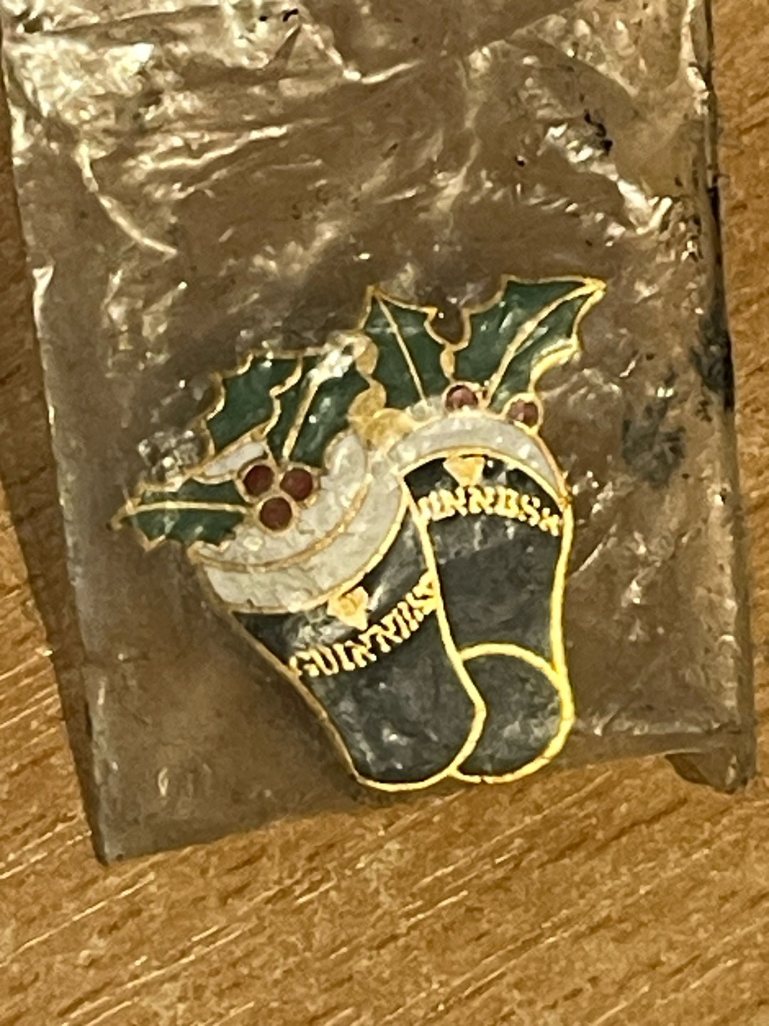 Guinness Christmas Pint Badge in Original Packaging - Etsy