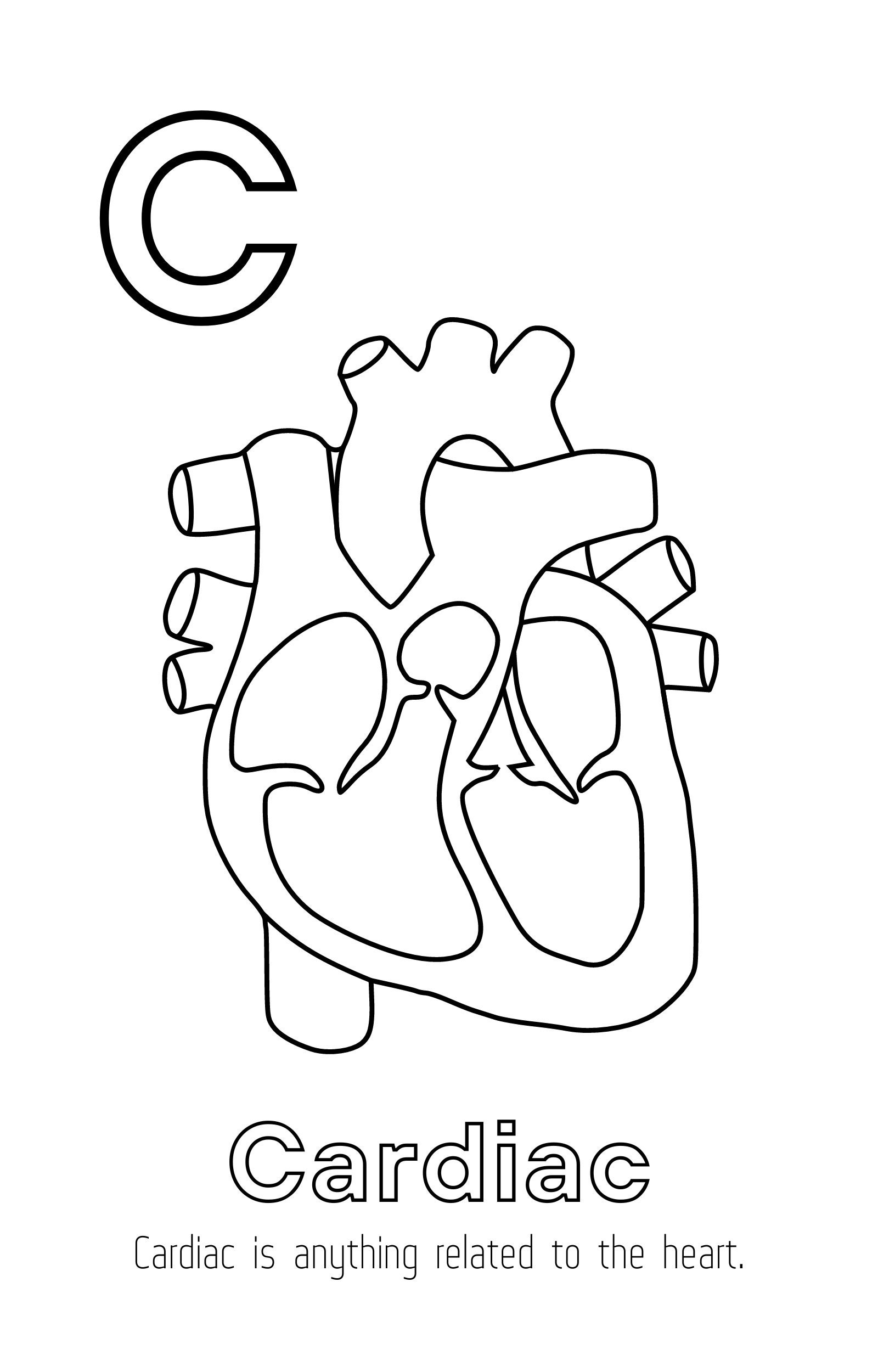 Nurse Coloring Book - Nursing Abcs - Medical Alphabet - Printable ...