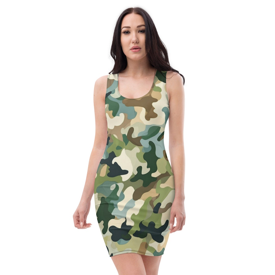Sall Over Printed Women Cut and Hand Sewn Made Especially Bodycon Dress ...