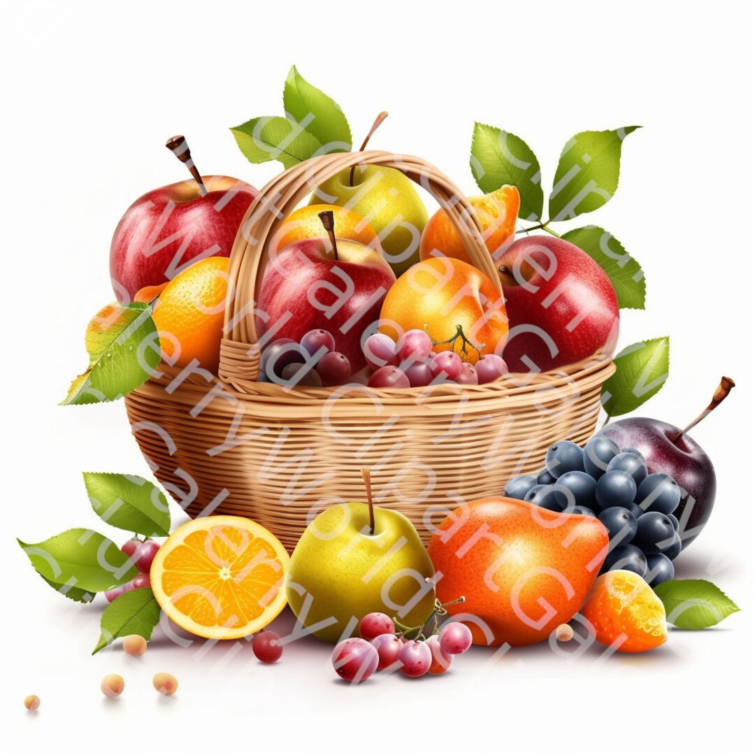 Fruit Clipart [high Quality] - Etsy