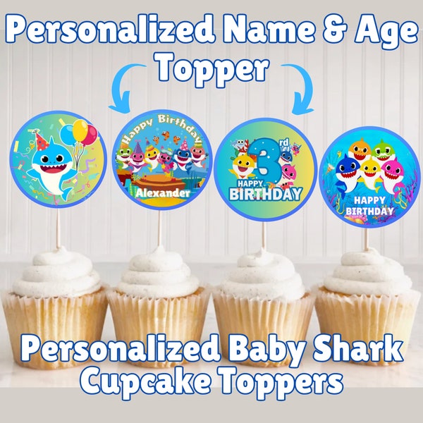 Baby Shark Printable - Etsy