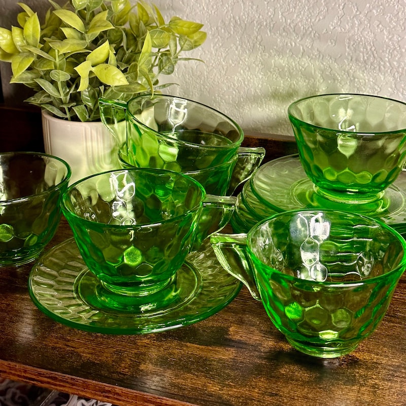 Jeannette Glass Co - Etsy