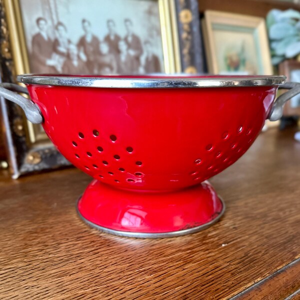 Enamel French Strainer - Etsy