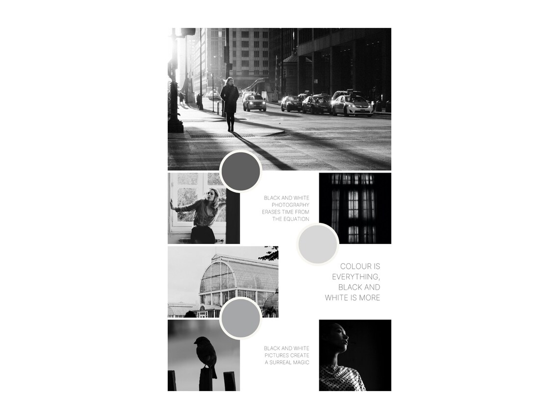 100 Black + White Instagram Post + Story Template Bundle | Quote ...