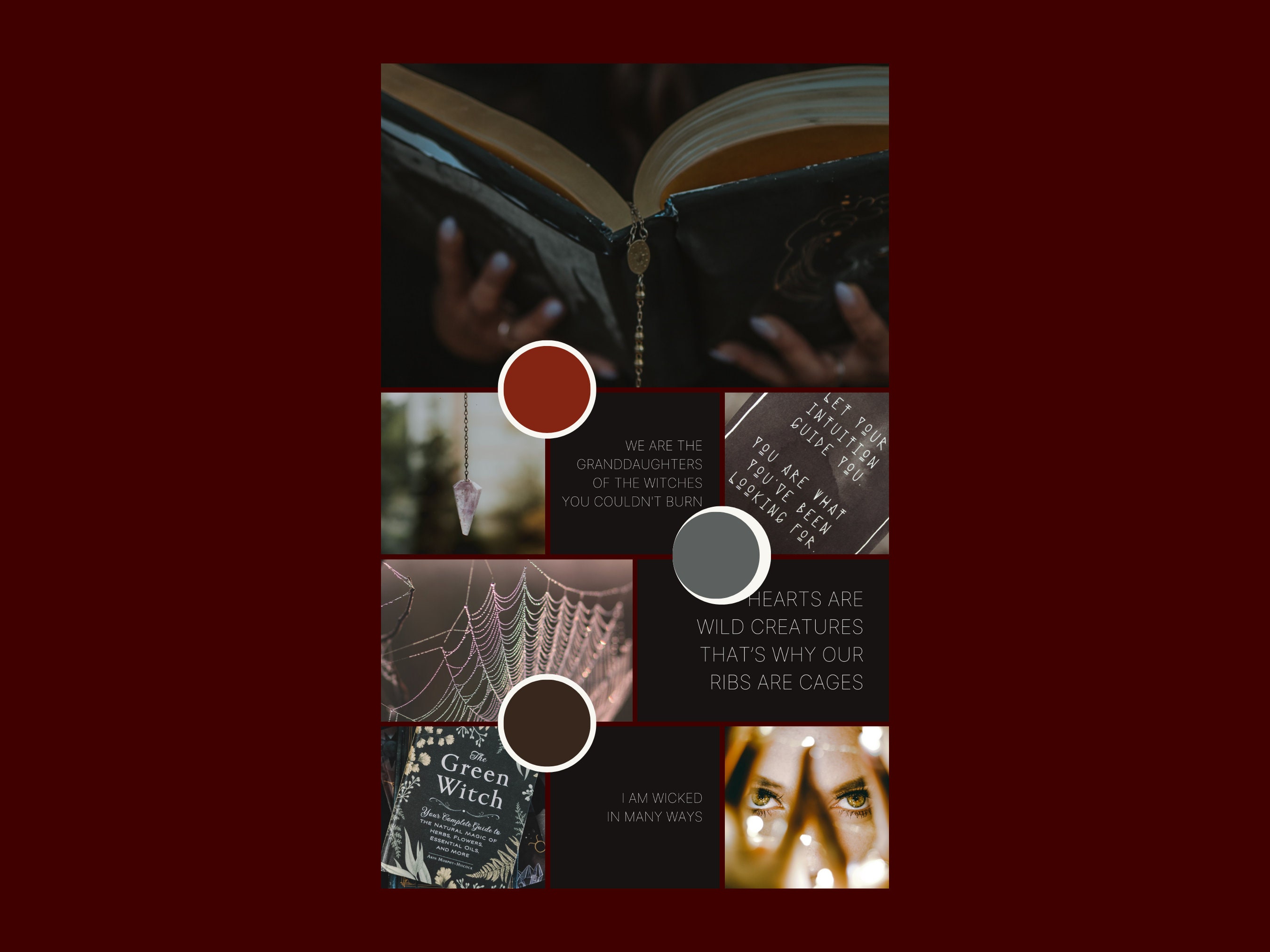 100 Spiritual Instagram Post Story Template Bundle Magical Quote ...