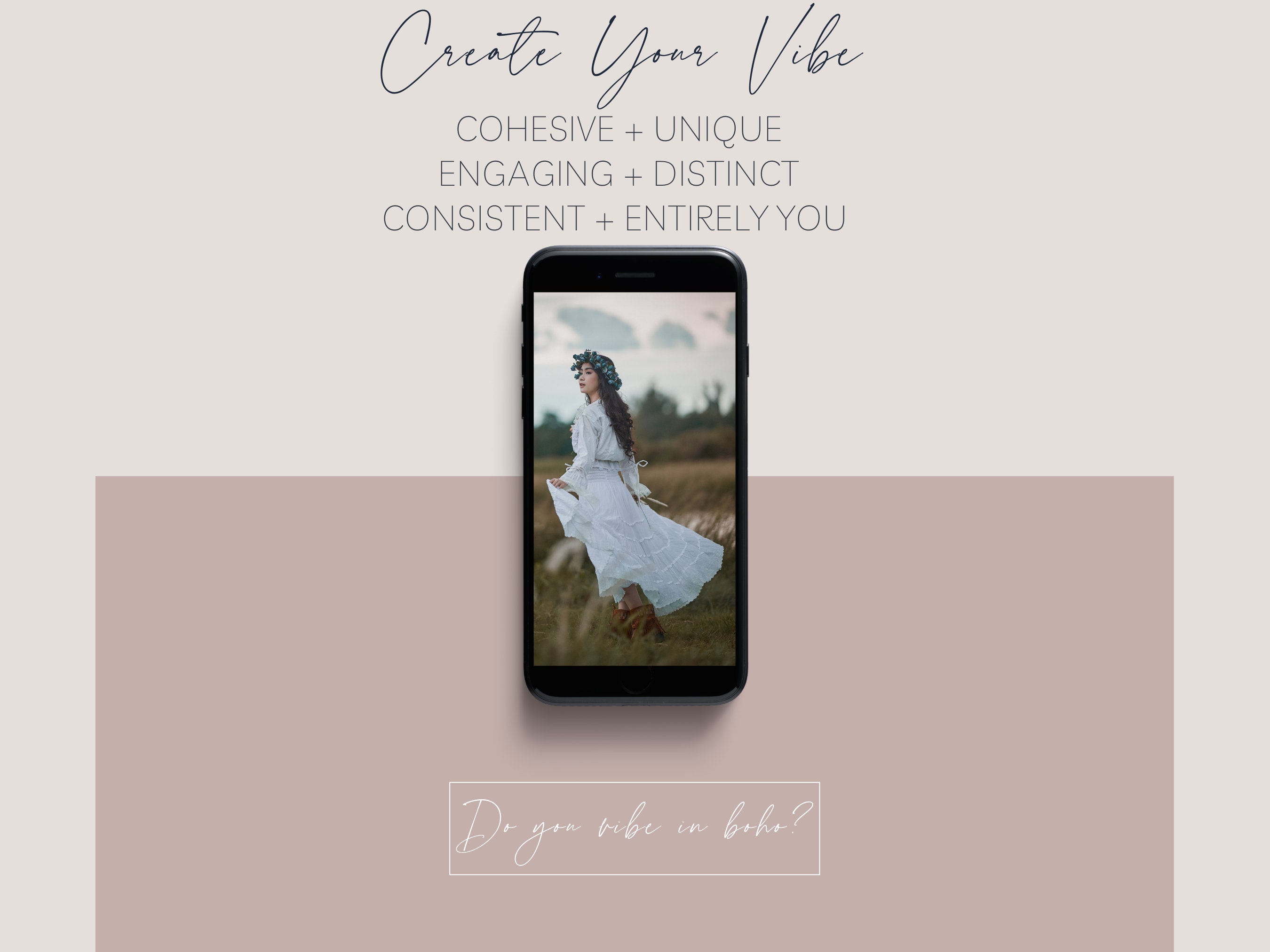 100 Boho Instagram Post + Story Template Bundle | Quote Template| Canva ...