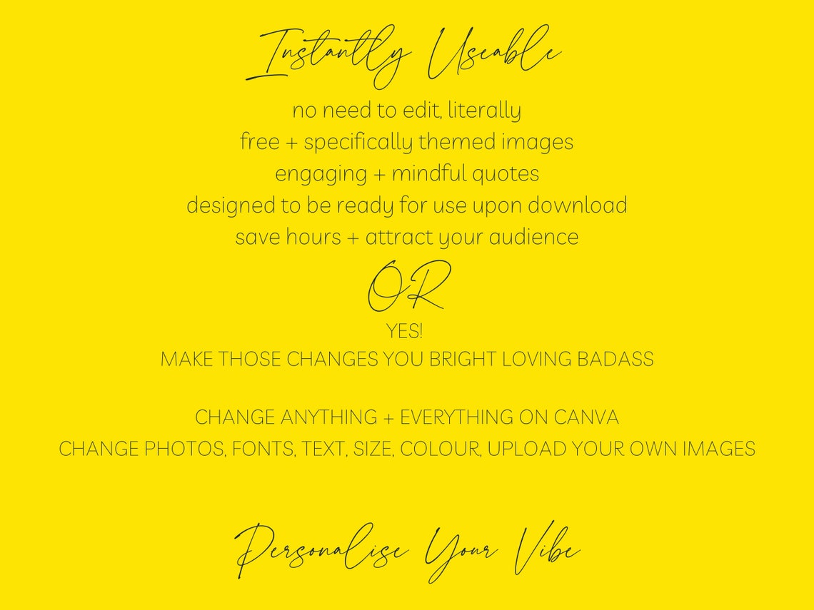100 Bright Instagram Post Story Template Bundle Quote Template Canva ...