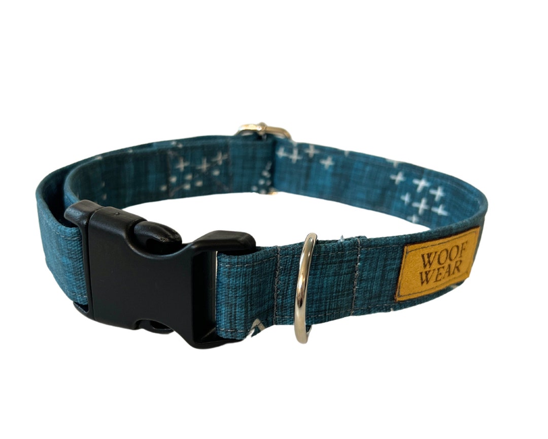 Galaxy Blue Pet Collar , Dog and Cat Collars in Sizes Small to X-large ...