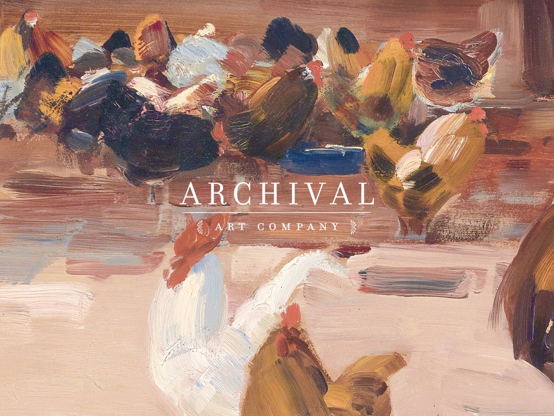 FRAME TV Barnyard Bustle Chickens and Hens Spring Rustic Farmhouse ...