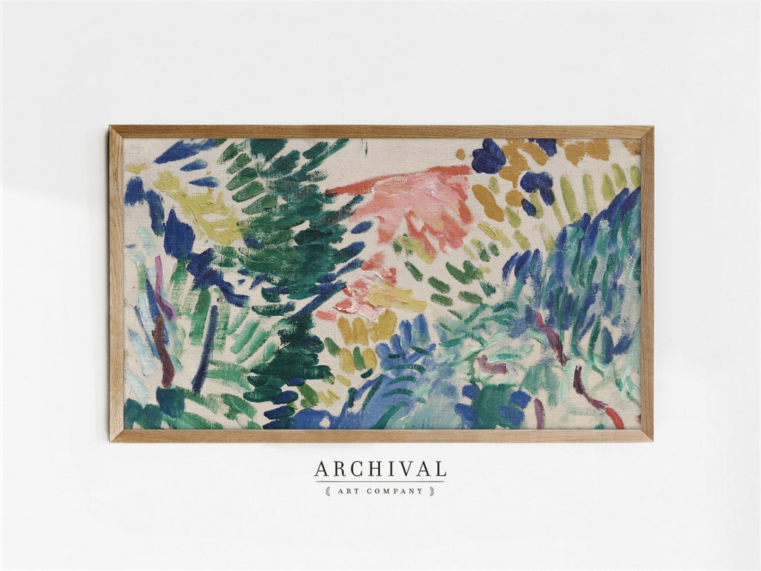FRAME TV Matisse Motifs Expressive Home Decor Colorful Modern Wall Art ...