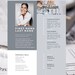 Minimalist Resume| Gray| Personalize - Etsy