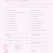 Self-care Planner |printable| Light Pink| Daily Practice| Mental Health ...
