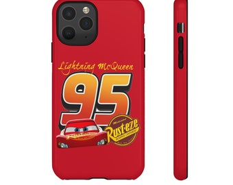 Lightning Mcqueen Custom CARS Movie Phone Case iPhone Fit for 14 Pro ...