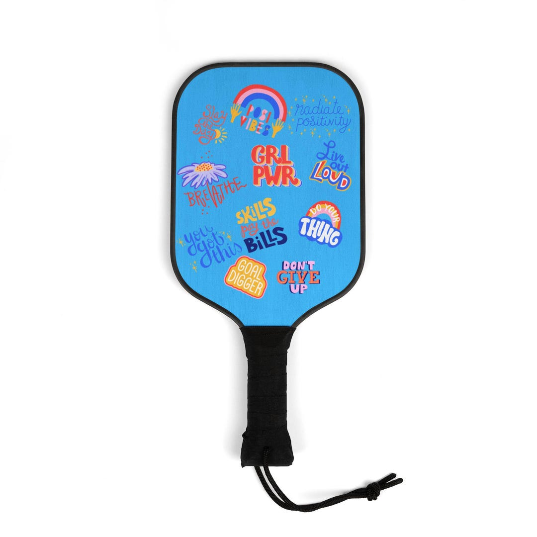Cute Pickleball Paddles - Set of 2, Pickleball Equipment, Sports Gear ...