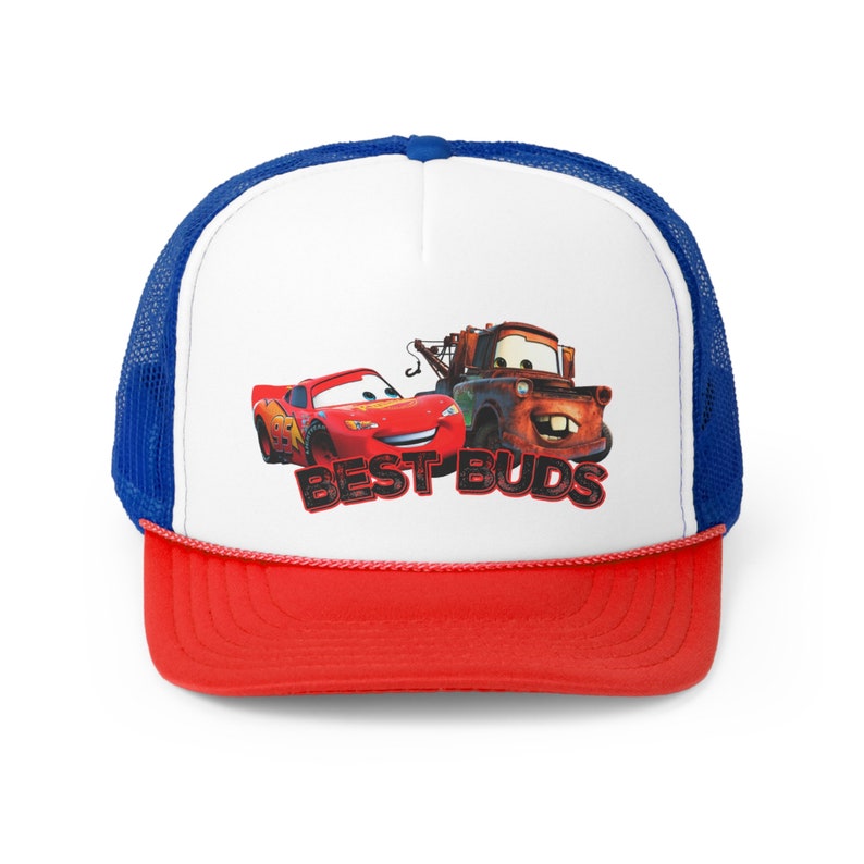 Lightning Mcqueen & Mater Best Buds Trucker Hat - Etsy