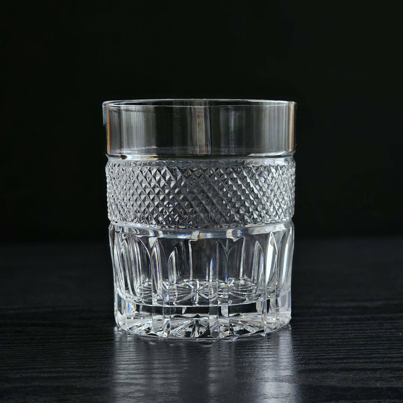 11oz Whisky Glass Set, Hand-cut Crystal Old-fashioned Glasses, NEMAN - Etsy