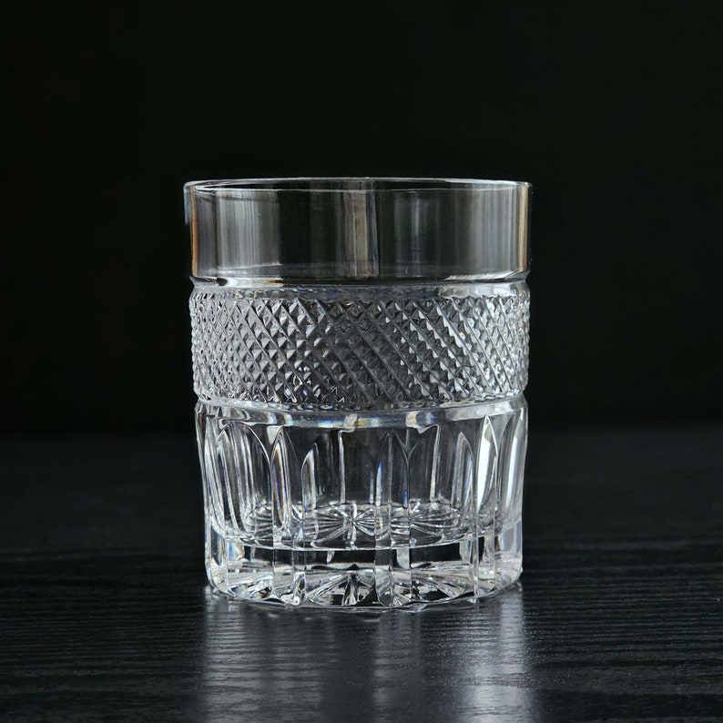 11oz Whisky Glass Set, Hand-cut Crystal Old-fashioned Glasses, NEMAN - Etsy